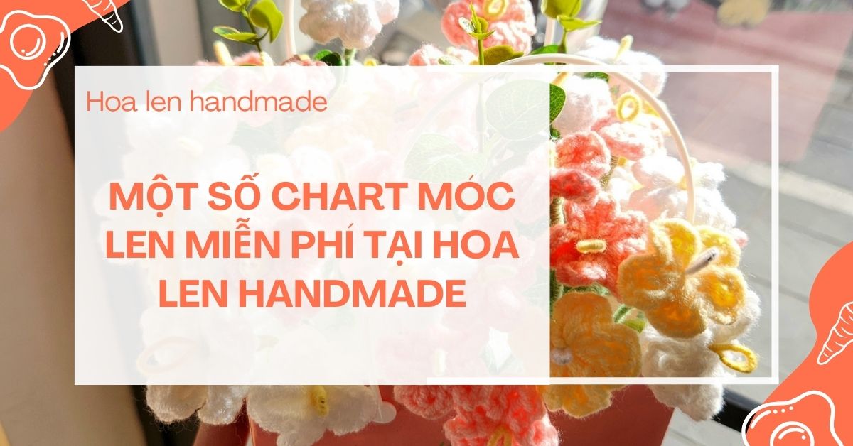 Một số Chart móc len miễn phí tại Hoa Len Handmade